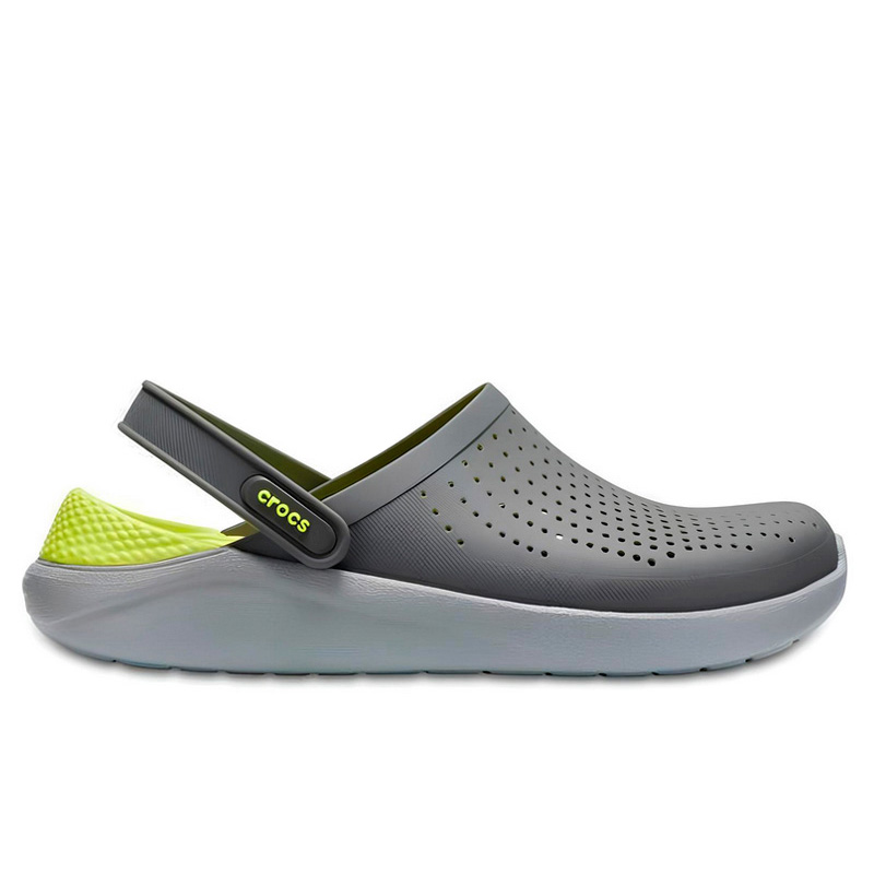Crocs LiteRide Clog Grey Light Green 🥿 Оригінальні Crocs в Україні 🛒 ...